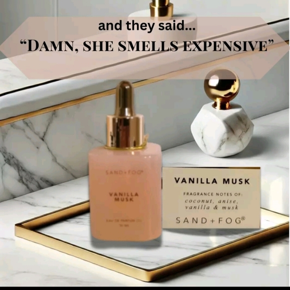 Sand + Fog | Skincare | Sand Fog Vanilla Musk Perfume Your Daily Dose Of Delicious | Poshmark